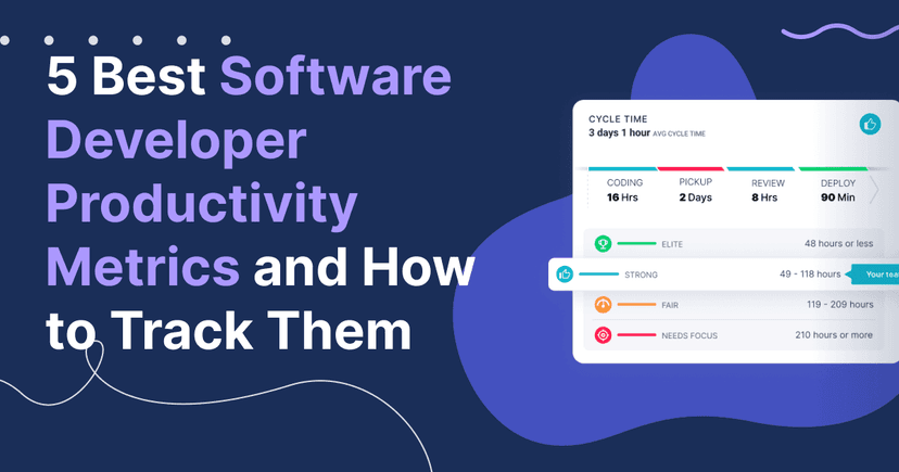 5 Best Developer Productivity Metrics & How to Track Them | LinearB Blog