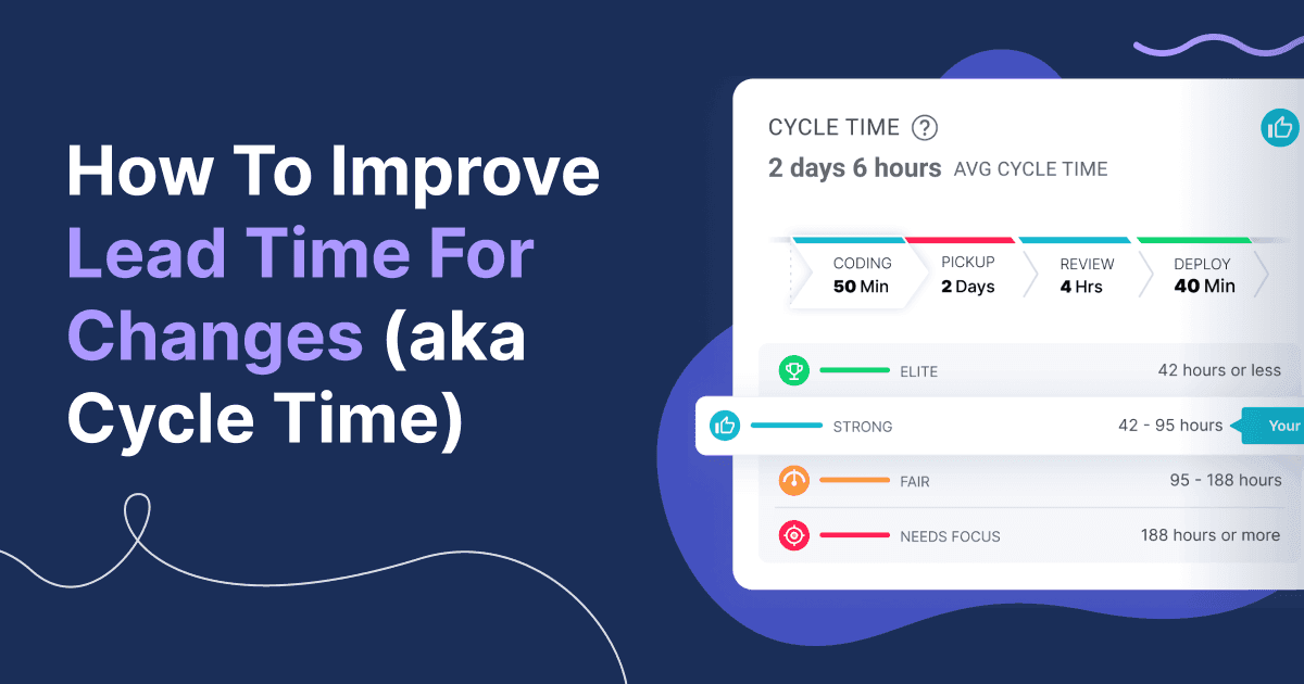 How To Improve Lead Time For Changes (aka Cycle Time) | LinearB Blog