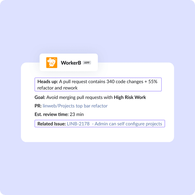 LinearB Bot Assistants | Enhance Your Team’s Workflows