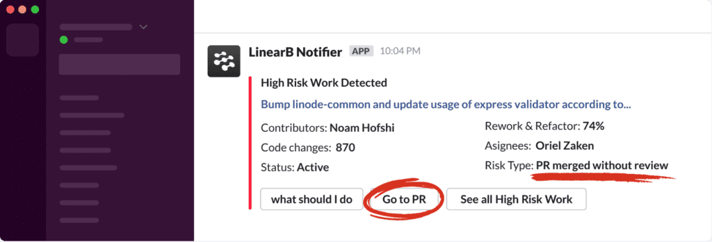 Why Slack alerts went to #1 on our roadmap | LinearB
